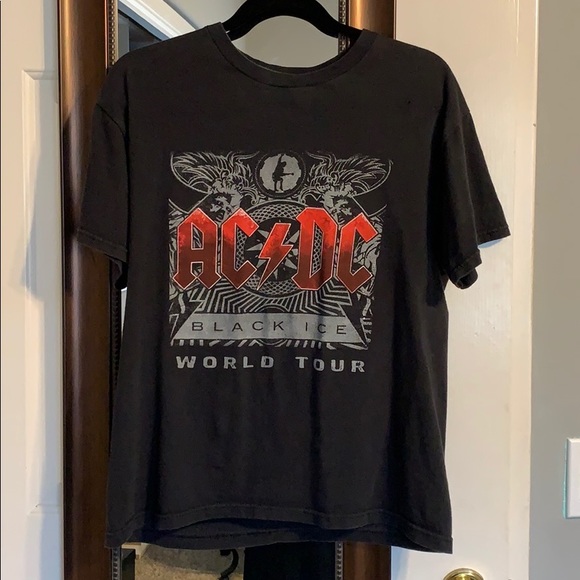 Tops | Adcd Oversized Band Tee | Poshmark